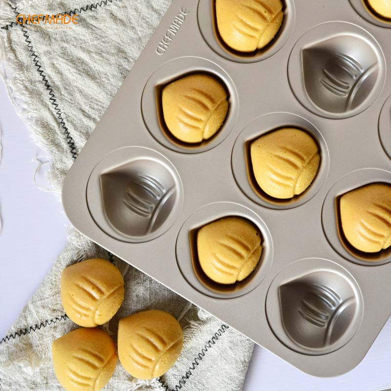 Chestnut-Shaped Cake 12 Well – CHEFMADE official store